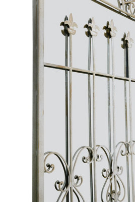 MirrorOutlet The Somerley Extra Large Rustic Framed Arched Gothic ...