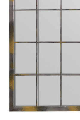 MirrorOutlet The Somerley Rustic Metal Arched Decorative Mirror 115CM X ...