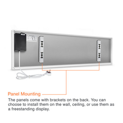 Mirrorstone 350W UltraSlim NXT Gen Infrared Heating Panel For Ceiling ...