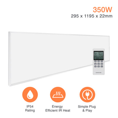 Mirrorstone NXT GEN White Panel FIR coated aluminium 350w Ultraslim ...