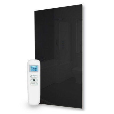 Mirrorstone Quartz Glass Black Panel Glass 700w Infrared Heating Panel