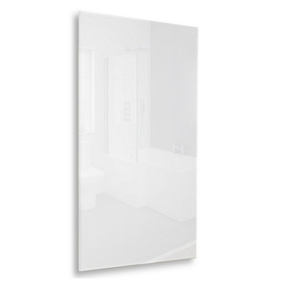 Mirrorstone Quartz Glass White Panel Glass 700w Infrared Heating Panel