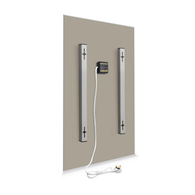 Mirrorstone Quartz Glass White Panel Glass 700w Infrared Heating Panel