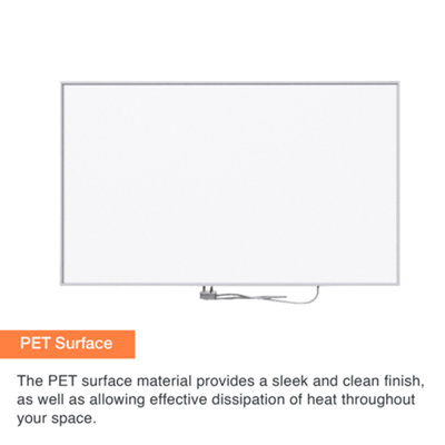 Mirrorstone Sunheat White Panel FIR coated aluminium 580w Infrared ...