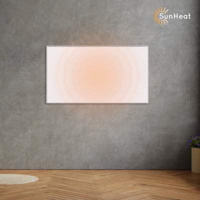 Mirrorstone Sunheat White Panel FIR coated aluminium 580w Infrared ...