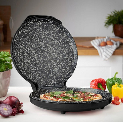 MisterChef Pizza Maker 1450W Ceramic Plates, 12 Inch / 30cm, 2,3 Metal ...