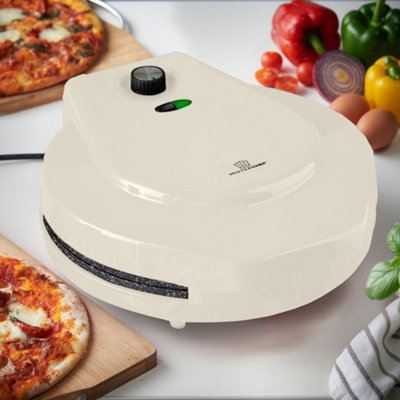 MisterChef Pizza Maker 1450W Ceramic Plates, 12 Inch / 30cm, 2,3 Metal ...