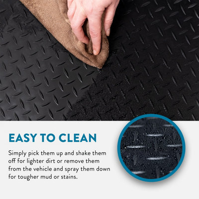 Mitsubishi Shogun Pinin 2000-2005 (SWB) Rubber Car Mats Heavy-Duty ...