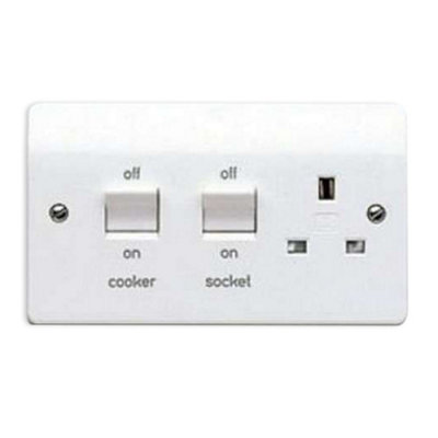 MK 45A DP COOKER CONTROL UNIT INCLUDING PATTRESS, K5040WHI