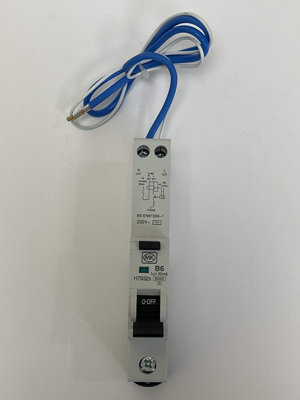 MK 6a / 6 AMP B Type RCBO Sentry - 30mA AC Protection Device