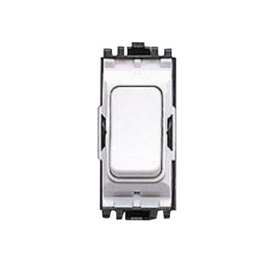 MK MKK4892WHI Electric Switch Module White Finish Two Way 20 Amperes Wiring