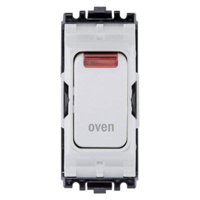 MK MKK4896NOVWHI Electric Oven Wiring Device White Finish Neon ...