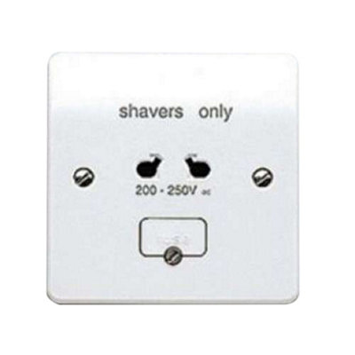 MK SHAVER SOCKET OUTLET 200-250V, K700WHI