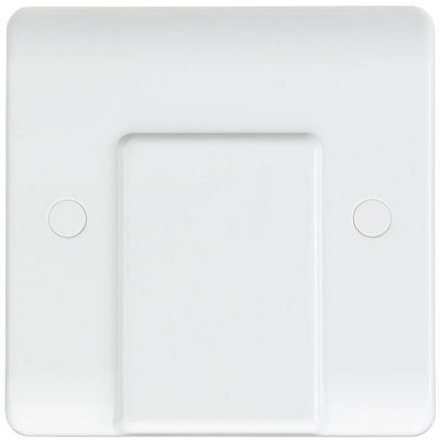 MLA Knightsbridge Curved Edge 20A Flex Outlet Plate - CU8342