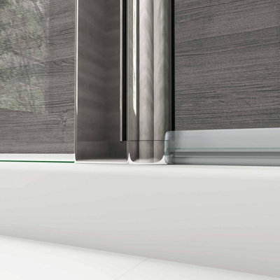 MLH Walk In Shower Enclosure - Shower Tray (1400x700x30mm) & Glass ...