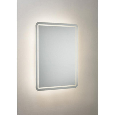 MLR6045SD IP44 600x450mm Back Lit LED Bathroom Mirror with Demister ...