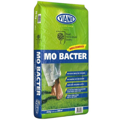 MO Bacter Organic Lawn Feed & No Mess Moss Killer 20kg