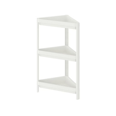 Modern 3 Tier Corner Shelf Unit Kitchen Bathroom Accessories Storage ...