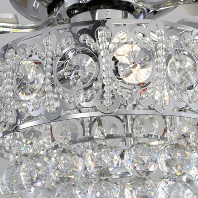 Modern Adjustable Lighting Ceiling Fan Light Fixture with Remote ...