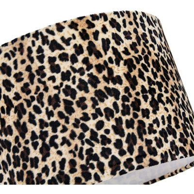 Modern and Distinctive Leopard Print Table/Pendant Lamp Shade in Soft ...