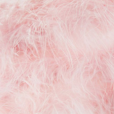 Modern and Distinctive Small Real Pink Feather Decorated Pendant Light ...