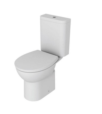 MODERN BATHROOM SUITE ECO WITH 1700MM BATH, FRONT PANEL, RIMLESS CLOSE ...