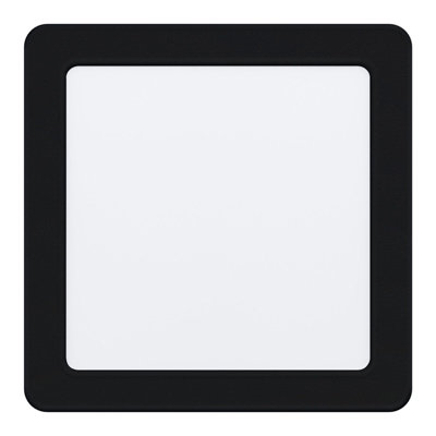 Modern Black Recessed Downlight 10.5W LED for Walls and Ceilings