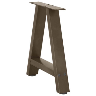 Modern Coffee Table Legs A-Shaped 2 pcs 38x(42-43) cm Steel