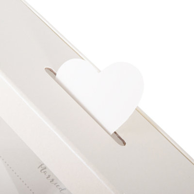 Modern Cream Beige Wedding Day Guest Message Box with Hearts and ...