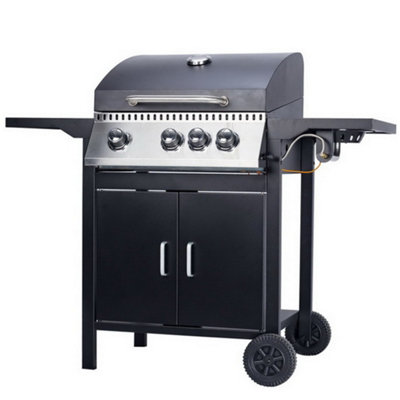 Modern Four Burner Gas Barbecue