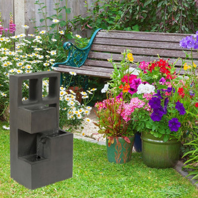 Modern Frames Cascading Water Feature
