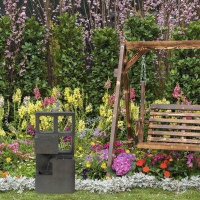 Modern Frames Cascading Water Feature