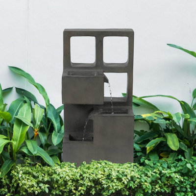 Modern Frames Cascading Water Feature