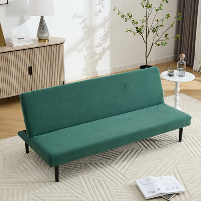 Modern Green Convertible Sofa Bed