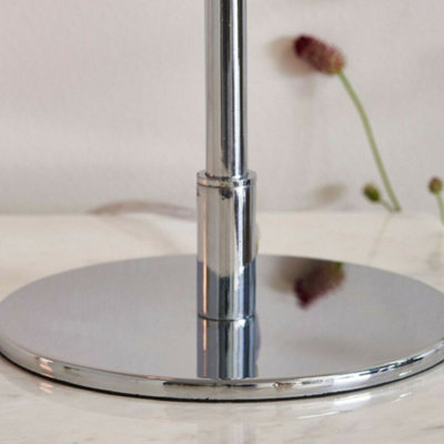 Modern Hangman Table Lamp Chrome Industrial Metal Arm Bedside Desk ...