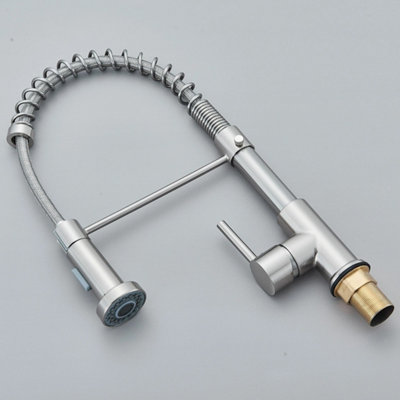 Modern Kitchen Mixer Tap Pull Out Spray Head Swivel Single Lever Mono ...