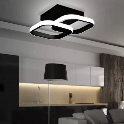 Modern LED Square Ceiling Light for Bathroom, Kitchen Bedroom