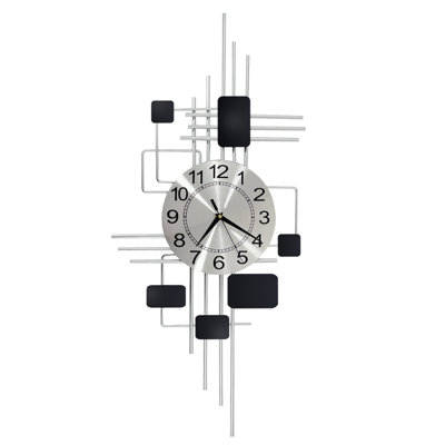 Modern Luxury Large Wall Clock Decorative Big Clock for Living Room ...