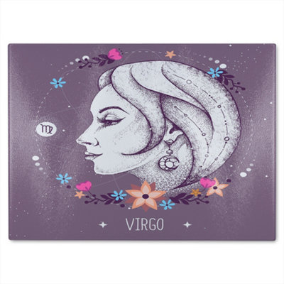 Modern Magic Witchcraft Dining Glass Chopping Board