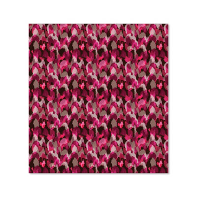 Modern Pink Animal Print Premium Glass Kitchen Splashback W700mm x H750mm