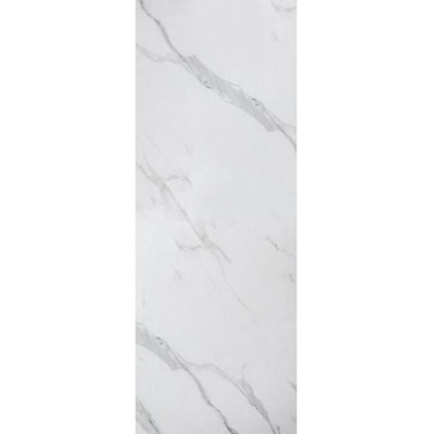 Modern PVC Waterproof Shower Panel 1000x2400x10 mm - Carrara Marble