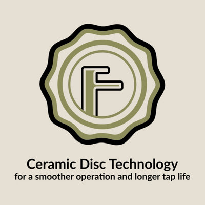 Modern Round Deck Mounted 3/4" Chrome Side Valves - Chrome