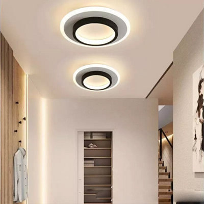 MODERN ROUND LED DIMMABLE CEILING LIGHT FOR BATHROOM & LIVING SPACES