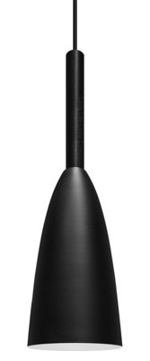 Modern Scone Ceiling Pendant Light Black Metal Slim Lampshade ...
