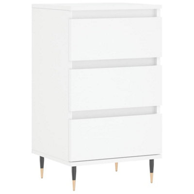 Modern Sideboard White 40x35x70 cm Engineered Wood