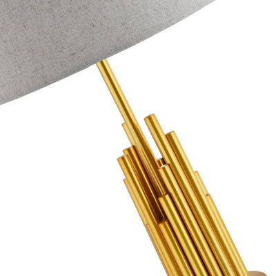 Modern Stalagmite Designed Table Lamp Base with Multi Level Pipes in ...