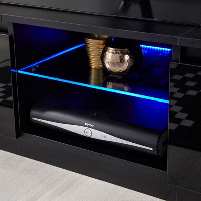Black tv stand 65 inch store