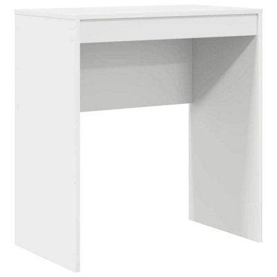 Modern Writing Desk White Engineered wood 70 x 40 x 76 cm Simple