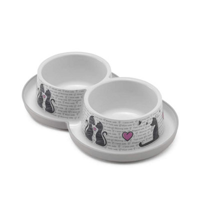 Moderna Trendy Diner Cat Bowl Cats In Lo