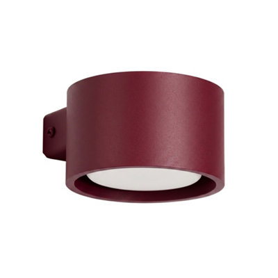 MODO aluminum burgundy 1 Lights minimalist Wall lamps